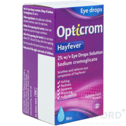 Opticrom Allergy Eye Drops - 10ml | Oxford Online Pharmacy