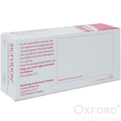 Buy Rigevidon, Contraceptive Pills, 3m supply for £19.99
