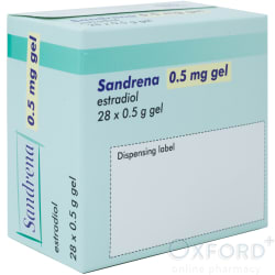 Buy Sandrena Gel - HRT Treatment - 0.5mg & 1mg Sachets