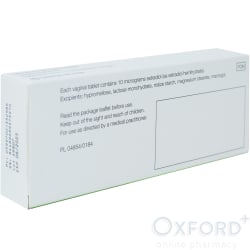 Vagirux - vaginal oestrogen tablets for HRT 24 pack with applicator