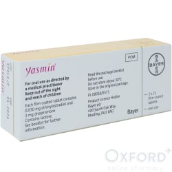 Buy Yasmin Pill | Combined Contraceptive Pill from £23.95