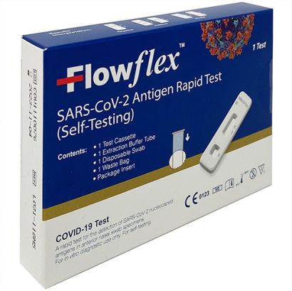 Flowflex Covid Antigen Rapid Flow LFT One Self Test