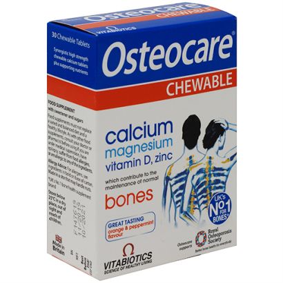Buy Vitabiotics, Osteocare Chewable Tablets, 30 Tabs for £5.10