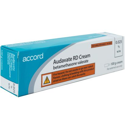 Audavate RD Cream Betamethasone (generic Betnovate RD) 100g