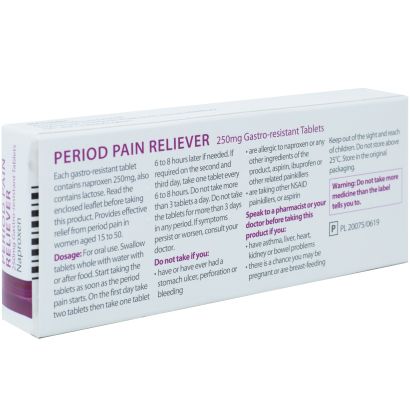 Buy Accord Period Pain Reliever - 250mg Naproxen for Period Cramps