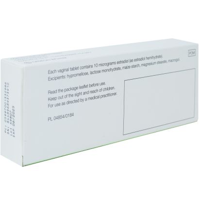 Vagirux - vaginal oestrogen tablets for HRT 24 pack with applicator