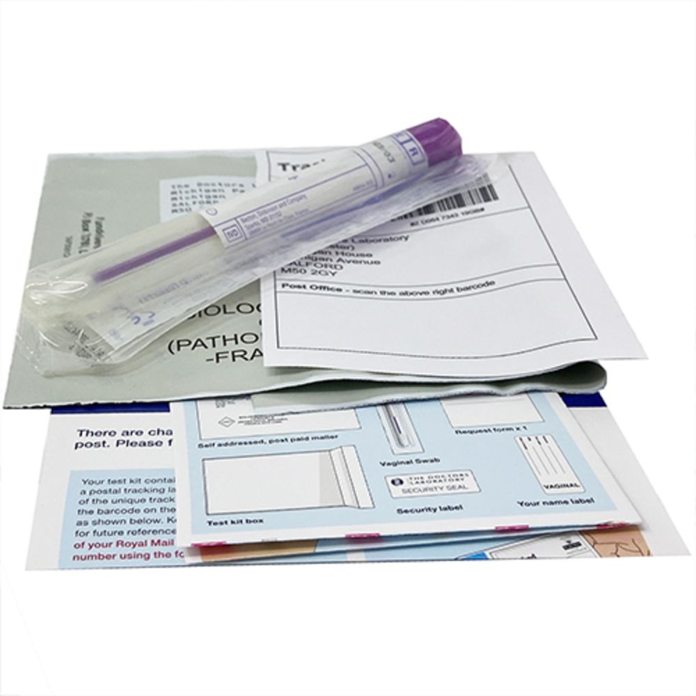 Buy Chlamydia & Gonorrhoea Rectal Swab, Home STi Test £45.90