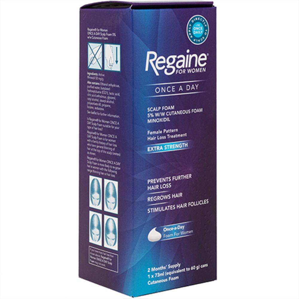 Regaine for Women Foam | 73 ml | Oxford Online Pharmacy