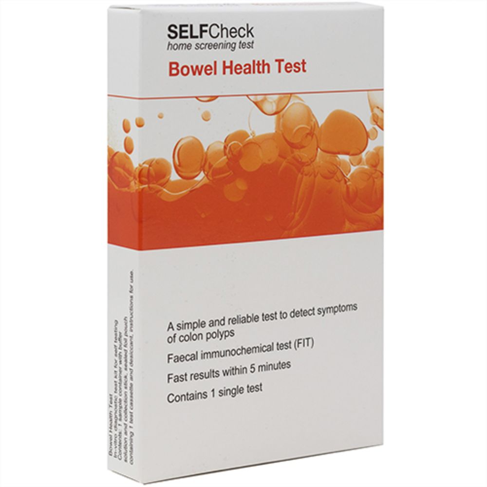 Buy SELFCheck Bowel Health Test for £14.99 | Home Test Kit