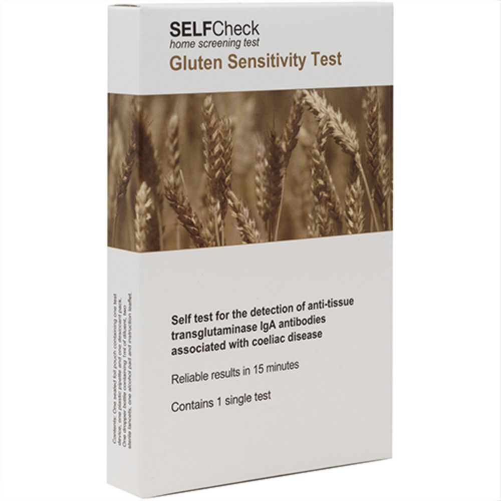 Buy SELFCheck Gluten Sensitivity (Coeliac) Test for £14.99