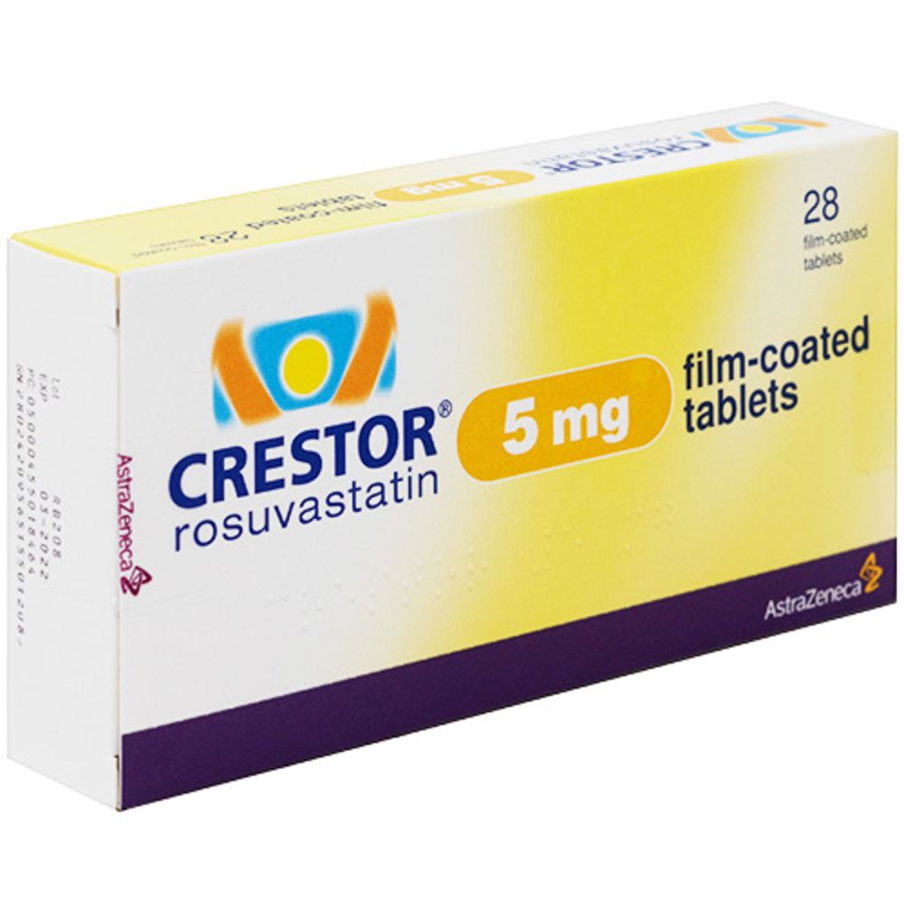 Buy Crestor Tablets (Rosuvastatin) High Cholesterol Tablets