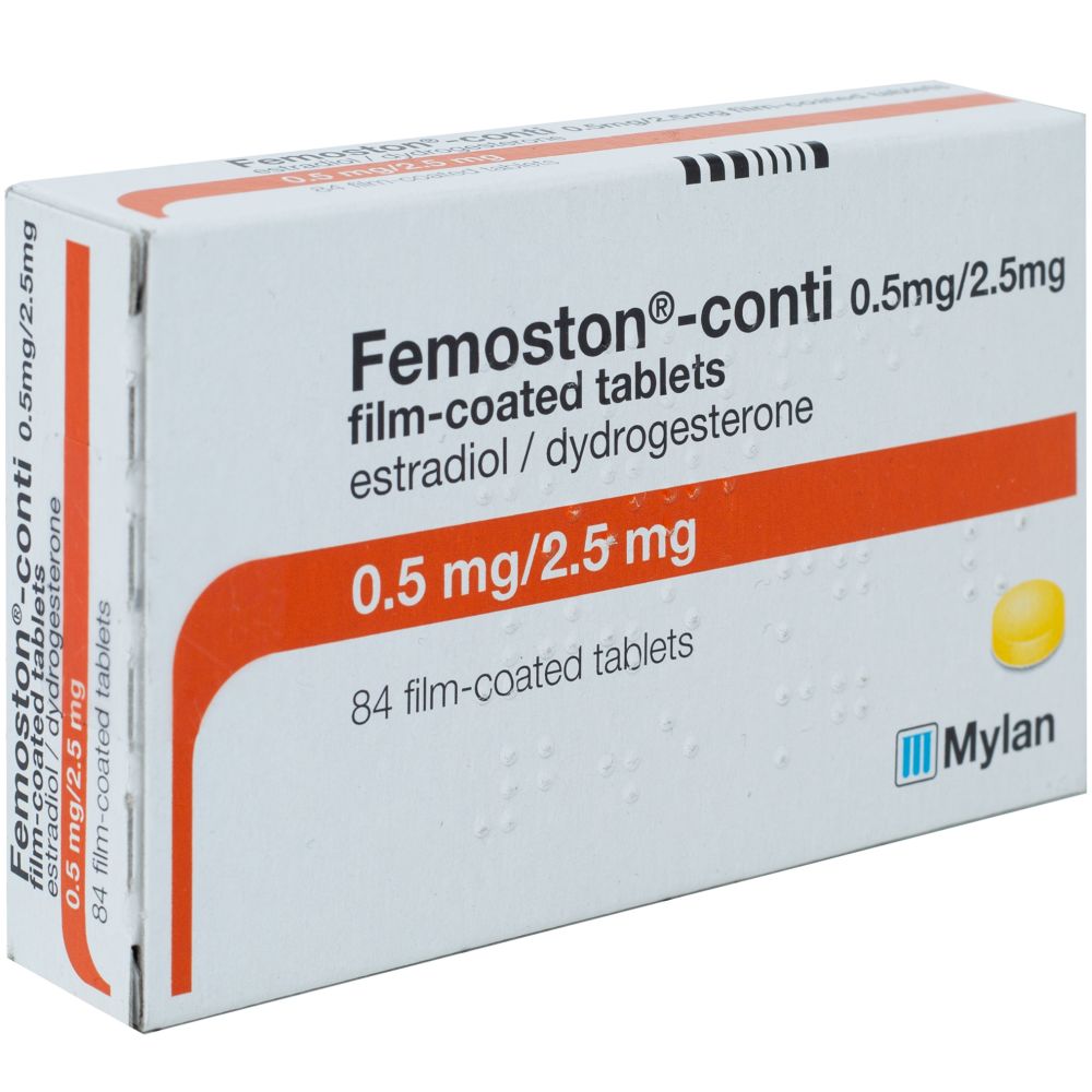 Buy Femoston Conti - HRT Tablets - Menopause Treatment