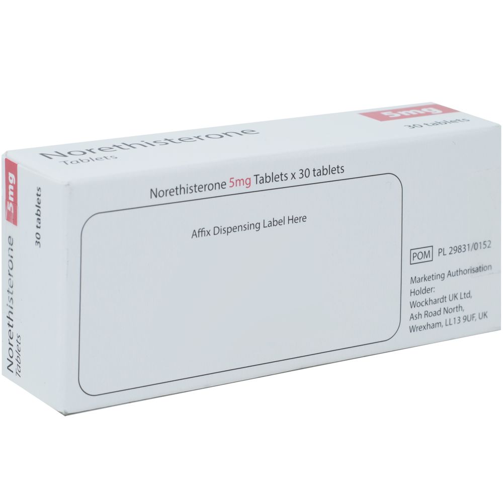 Buy Norethisterone Tablets for Period Pain, 30 Tablets £19.99