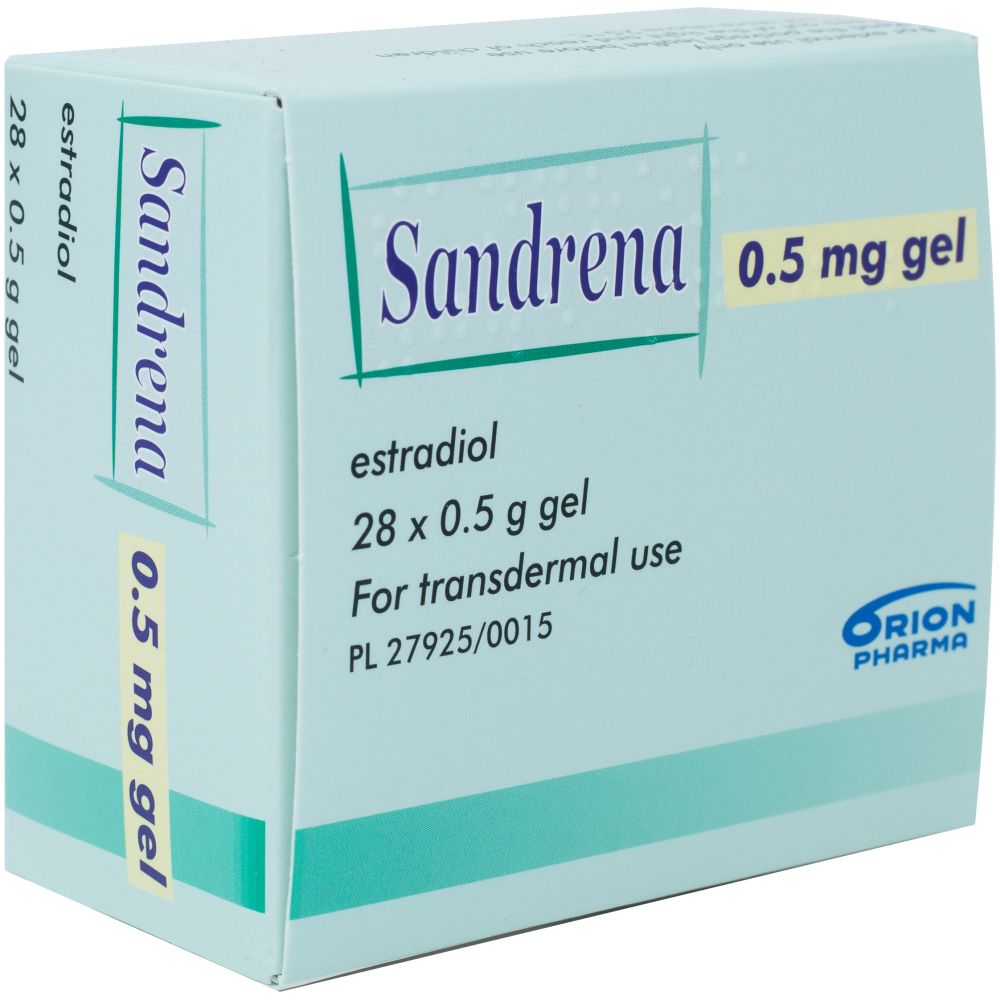 Buy Sandrena Gel - HRT Treatment - 0.5mg & 1mg Sachets