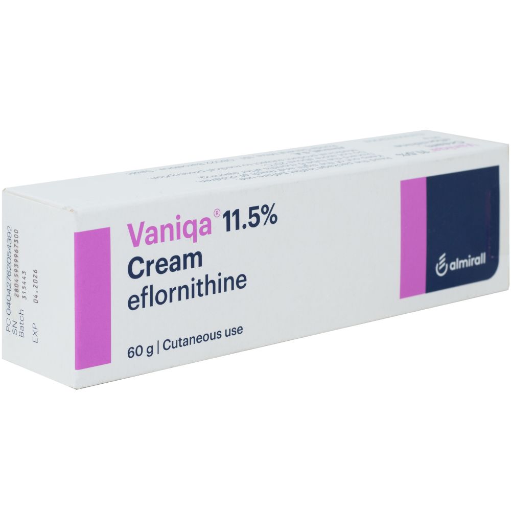 Buy Vaniqa for Facial Hair Removal, 60g Cream for £76.99