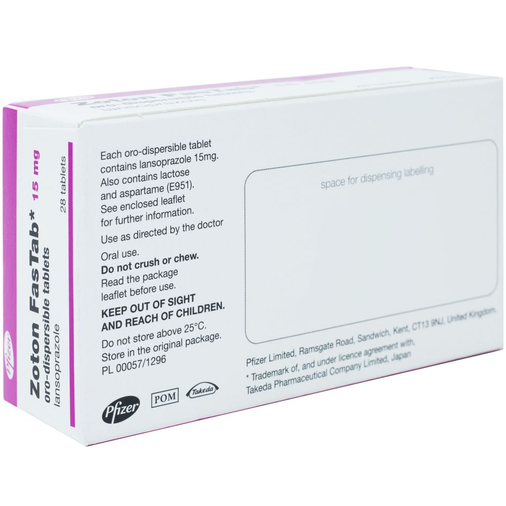 Buy Zoton FasTab 15mg/30mg Orodispersible Tablets