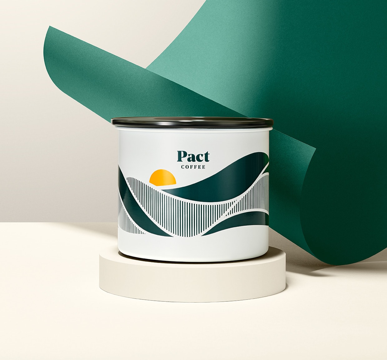 Pact Coffee Airtight Canister - Sunrise | Pact Coffee