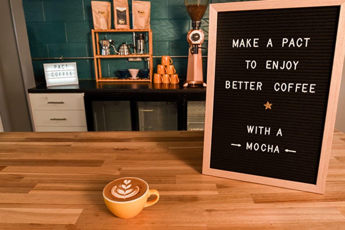 How to make a mocha | Pact Coffee