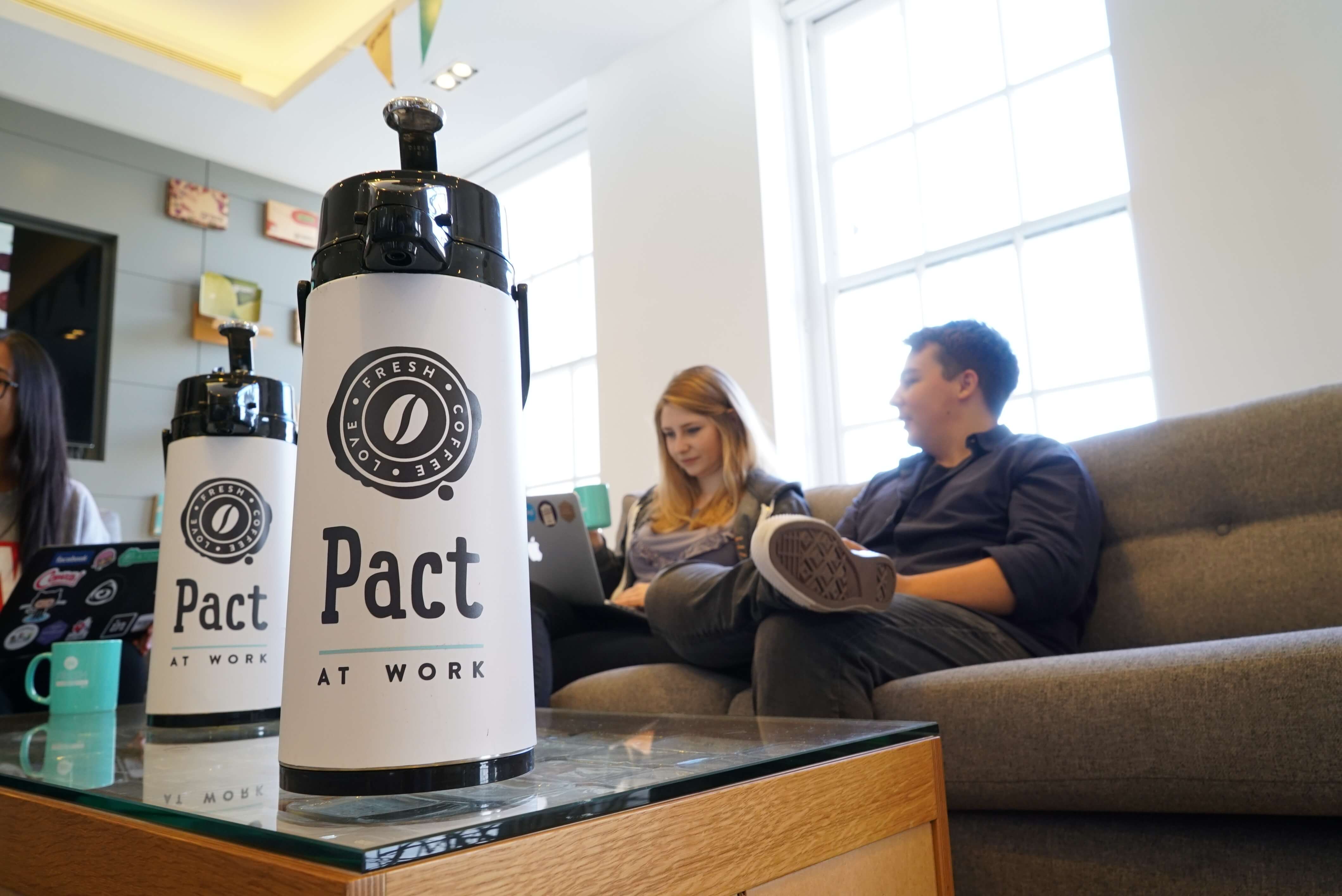 Five ways Pact at Work office coffee fuels a happy workplace | Business ...