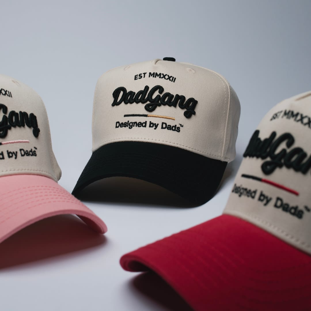 Dad Gang. Designed by Dads.