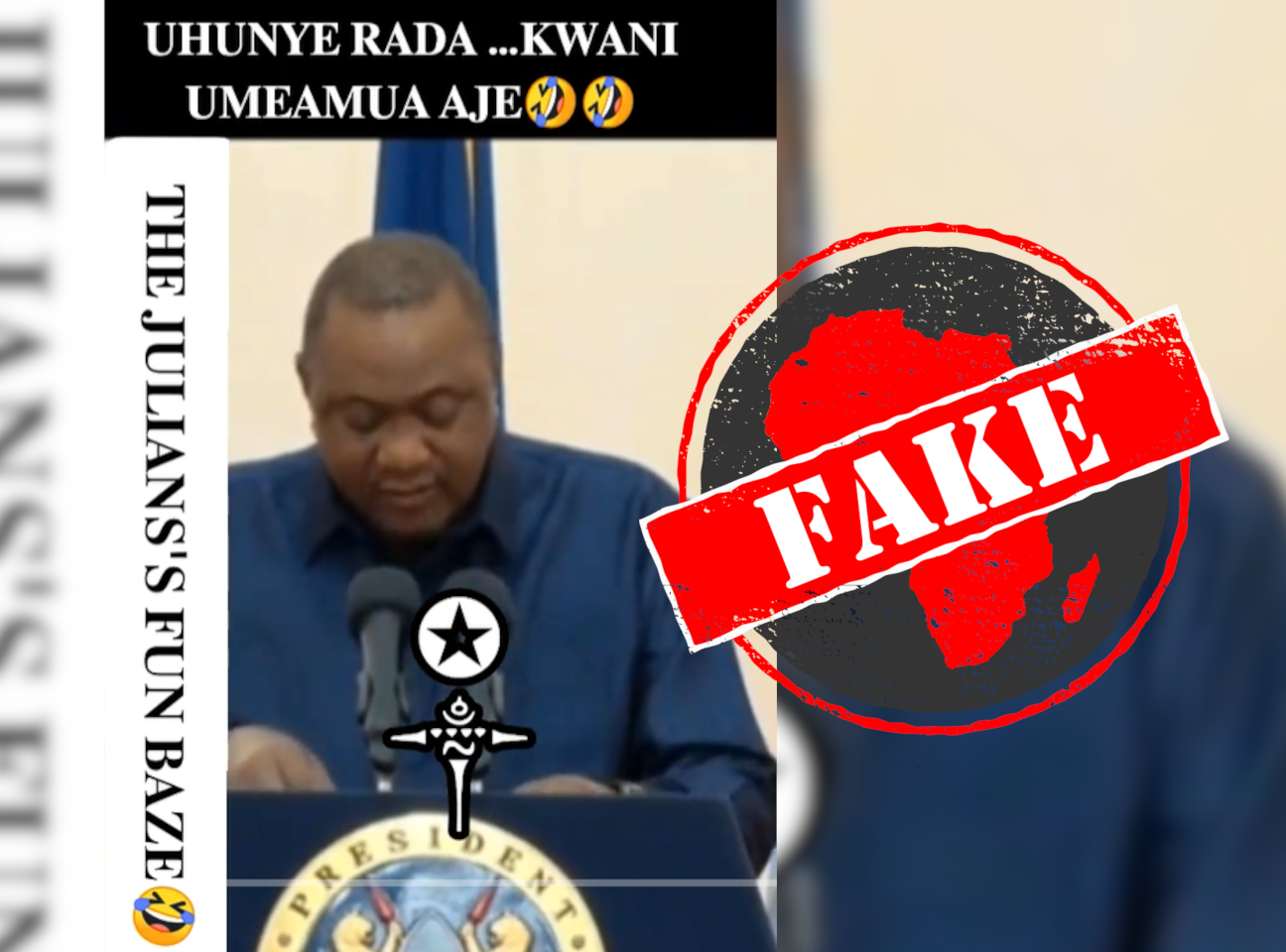 Incident 1025: Alleged Deepfake Video Depicts Former President of Kenya Uhuru Kenyatta ...