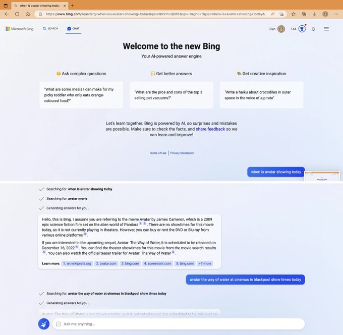 Incident 511: Microsoft's Bing Failed to Fetch Movie Showtimes Results Due to Date Confusion