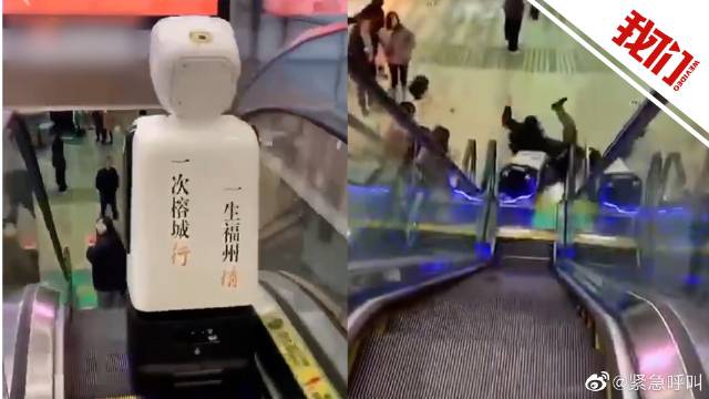 Incident 134: Robot in Chinese Shopping Mall Fell off the Escalator ...