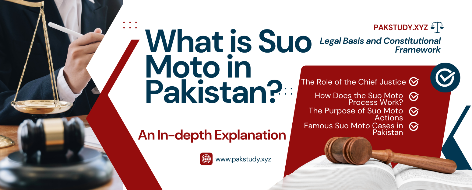 What is Suo Moto in Pakistan? An In-depth Explanation | PAKSTUDY.XYZ