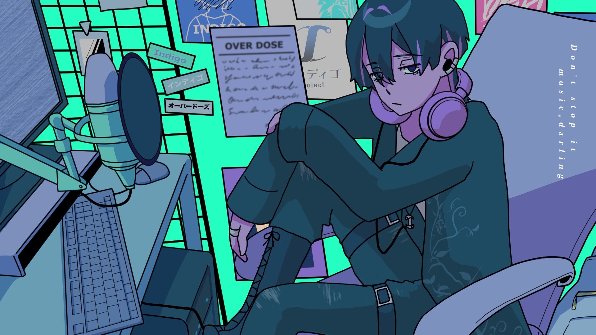 【インディゴProject】「Overdose」＆「KING」オリジナルMV｜東京デザイナー・アカデミー （旧東京デザイナー学院）《Pando》