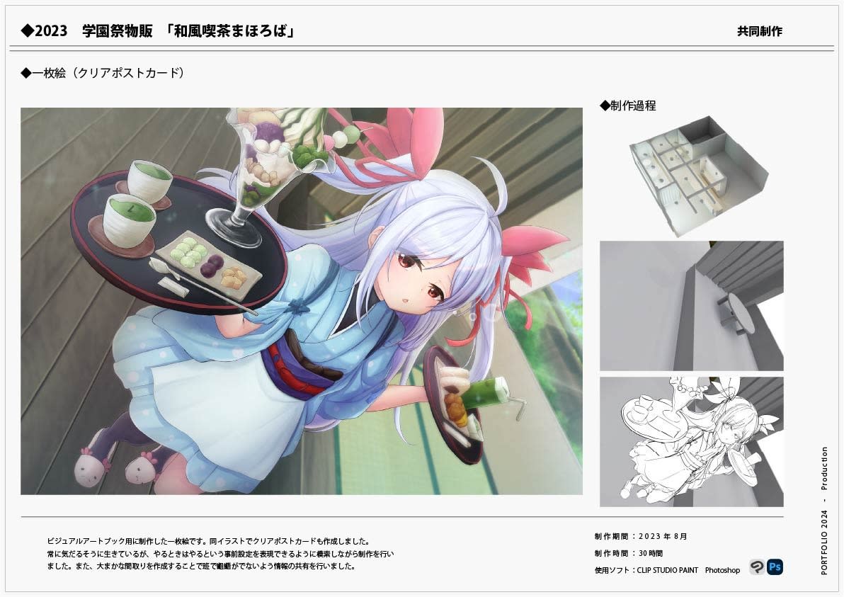 PORTFOLIO_3DCG｜千葉デザイナー学院《Pando》