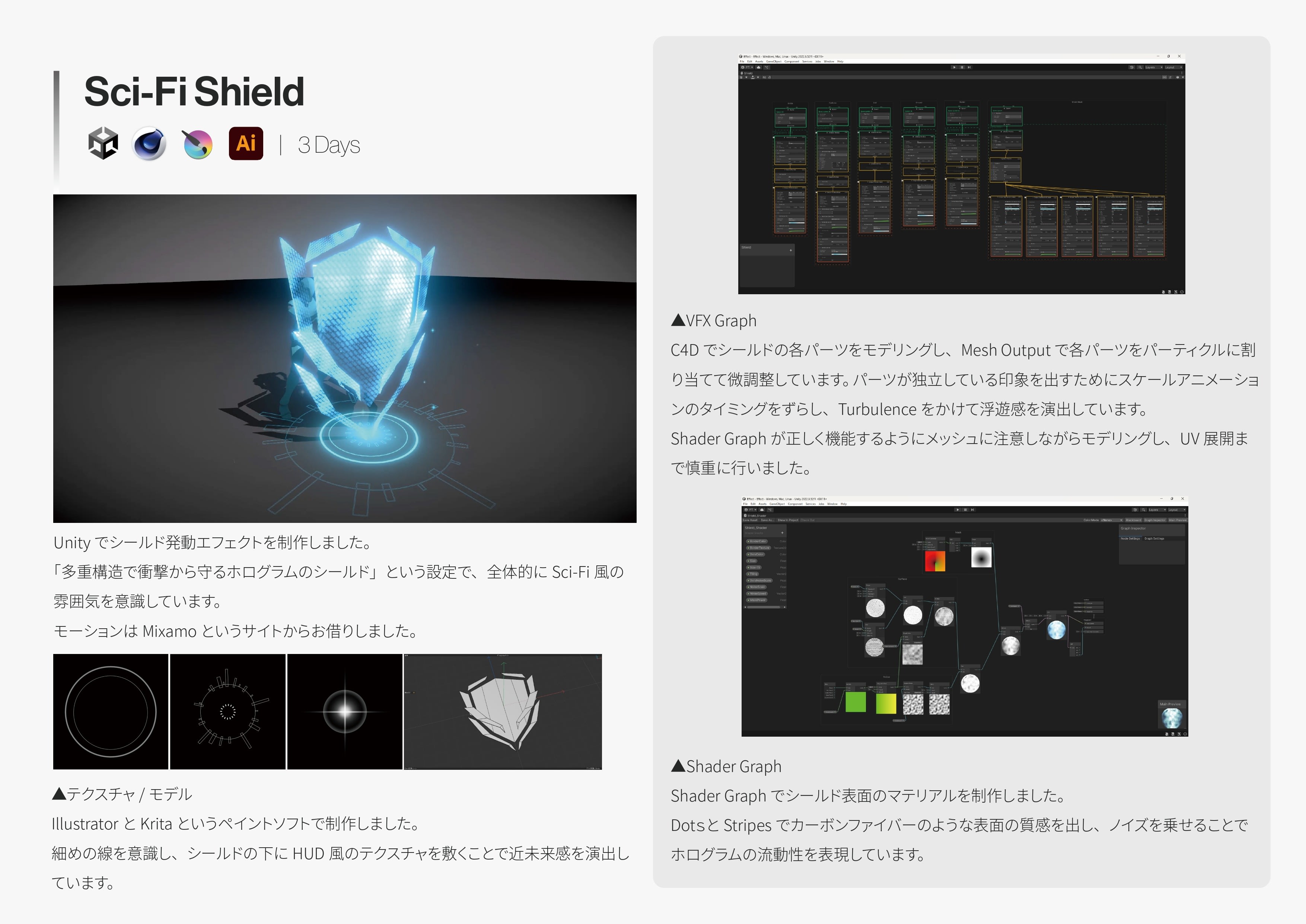 Portfolio / Reel (Game VFX)｜東京デザイナー・アカデミー （旧東京デザイナー学院）《Pando》
