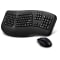 Adesso® Tru-Form Media 1500 Wireless Ergonomic Keyboard and Laser Mouse ...