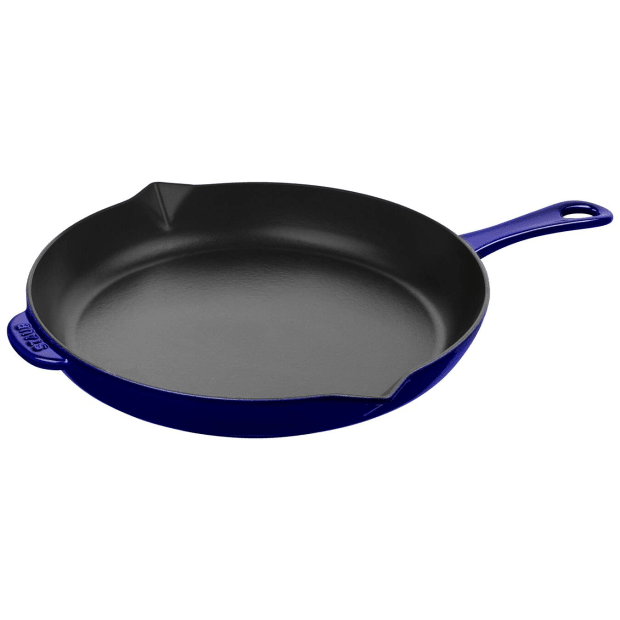 Staub 30cm/12'' Cast Iron Frying Pan - Dark Blue | AIR MILES