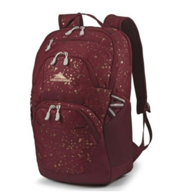 High Sierra Swoop Sg Backpack - Copper Splatter / Maroon | AIR MILES