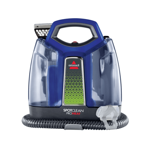 BISSELL SpotClean™ ProHeat® Portable Carpet Cleaner - Titanium/Cobalt ...