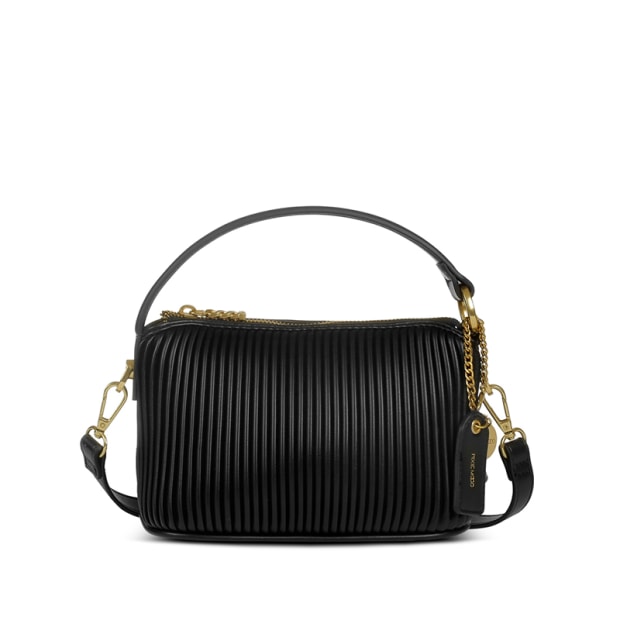Pixie Mood-Ella Crossbody, Black Pleated | AIR MILES
