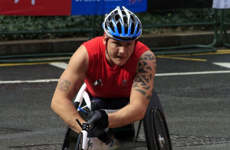 ParalympicsGB | Weir third after dramatic sprint finish in new york ...