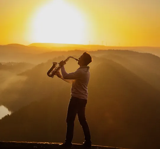 Dominik Engel Saxophonie von Merzig → Hier buchen