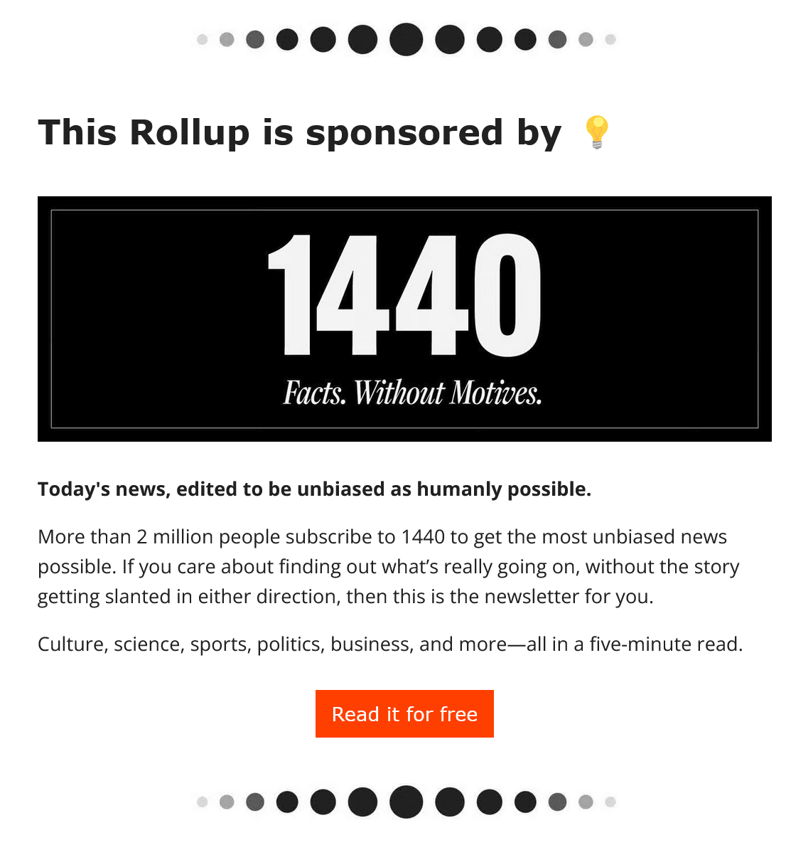 The Rollup | Passionfroot