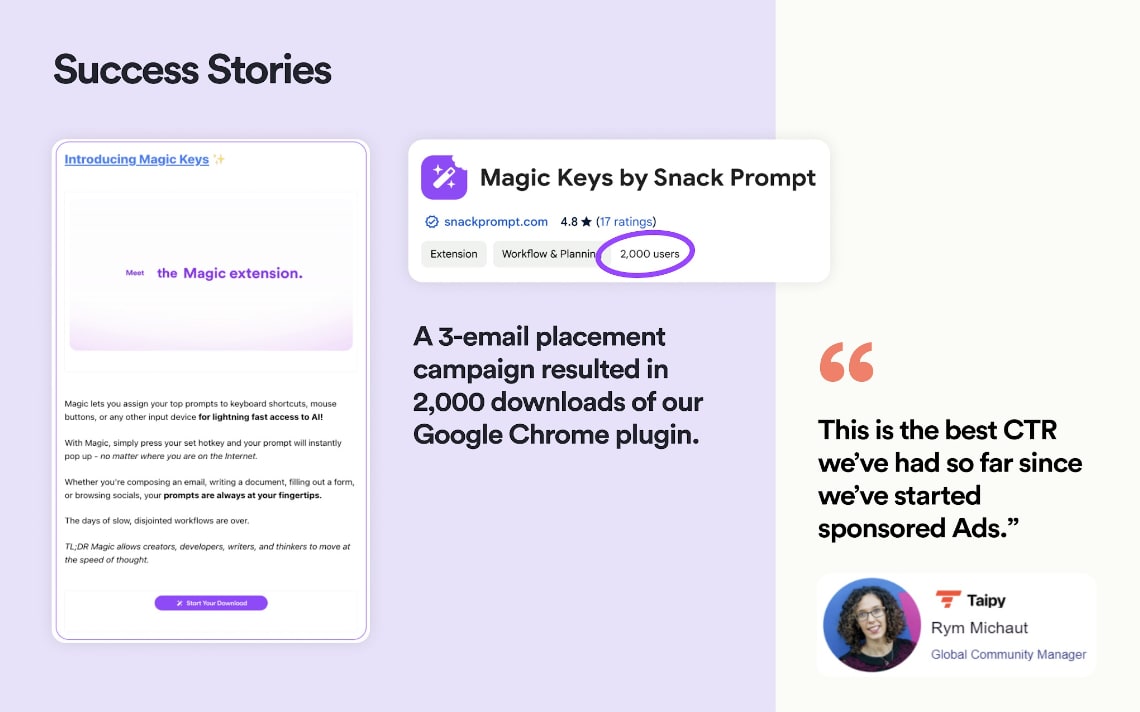 Snack Prompt | Passionfroot