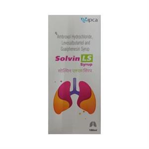 Solvin LS Syrup 100 ml by Ipca Laboratories Ltd | Pasumai Pharmacy