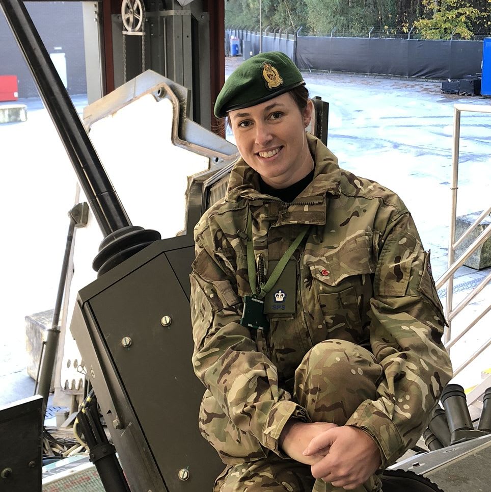 As a reservist, has the RLC or the Royal Signals helped you gain a ...