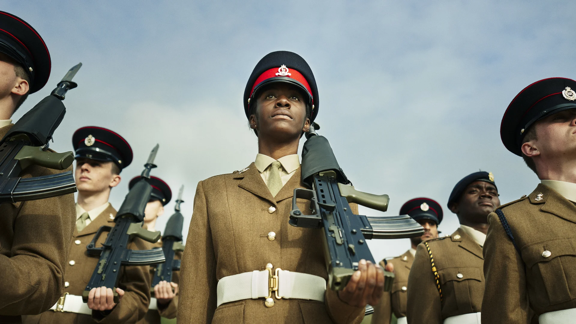 British Army employees discuss with you | British Army