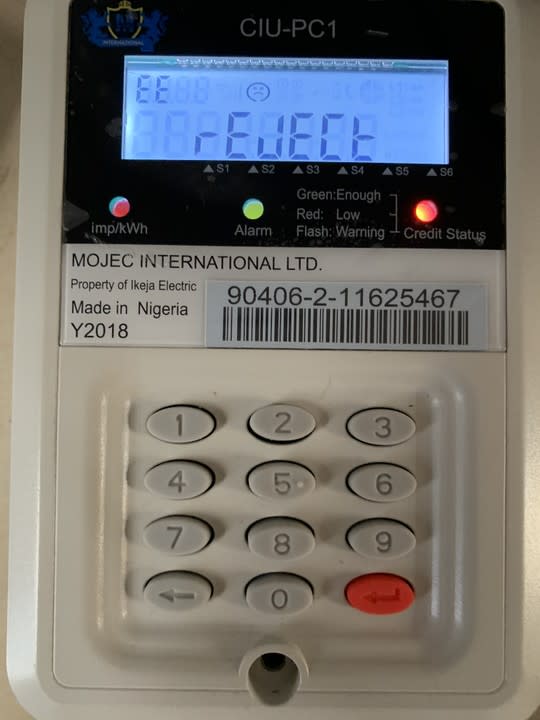 How to clear MOJEC Prepaid Meter Error/Failed Token Recharge