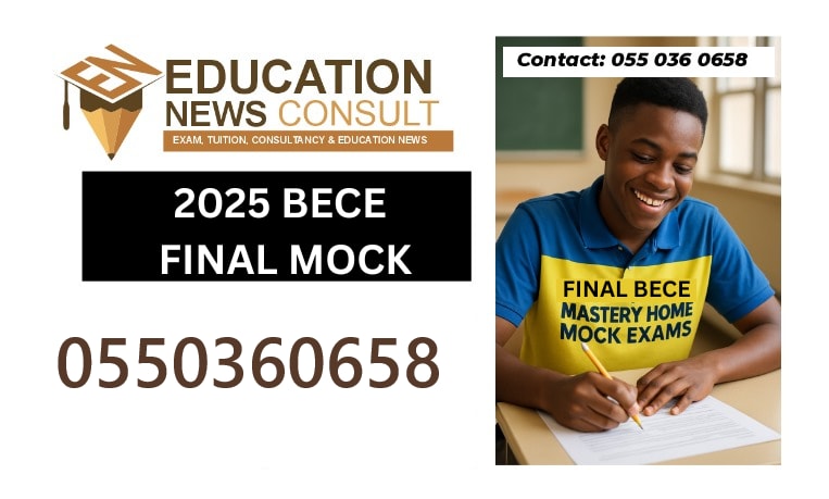2025 BECE MOCK STORE