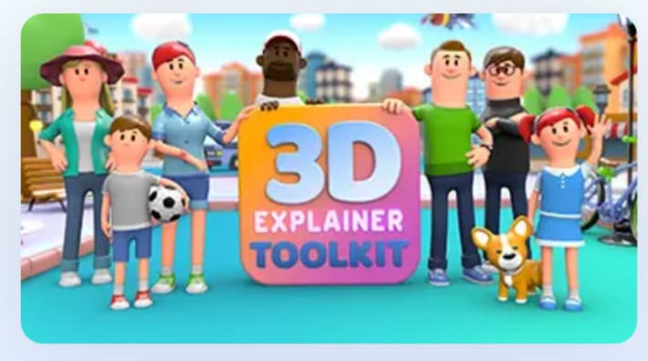 Buy 3D cartoon explainer - Paystack