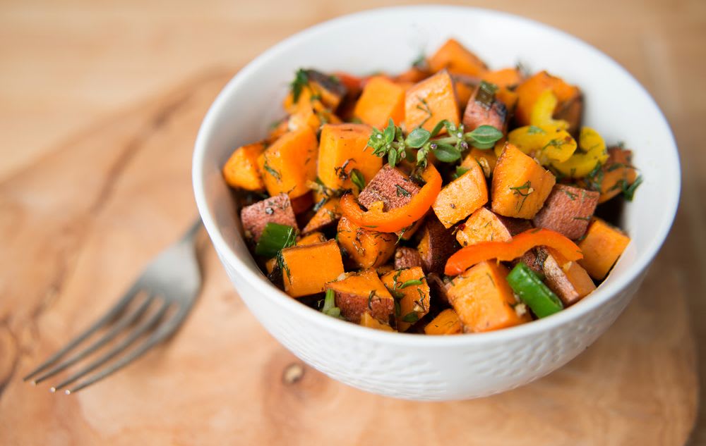 Turkey and Sweet Potato Hash | Prostate Cancer Foundation