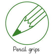 Pedagogs 'Pencil grip' Green Marking Stamper