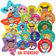 Pedagogs Stickers x 281 in a mixed value pack