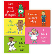 Pedagogs Large Mixed Wording Stickers 46 x 30mm x 32